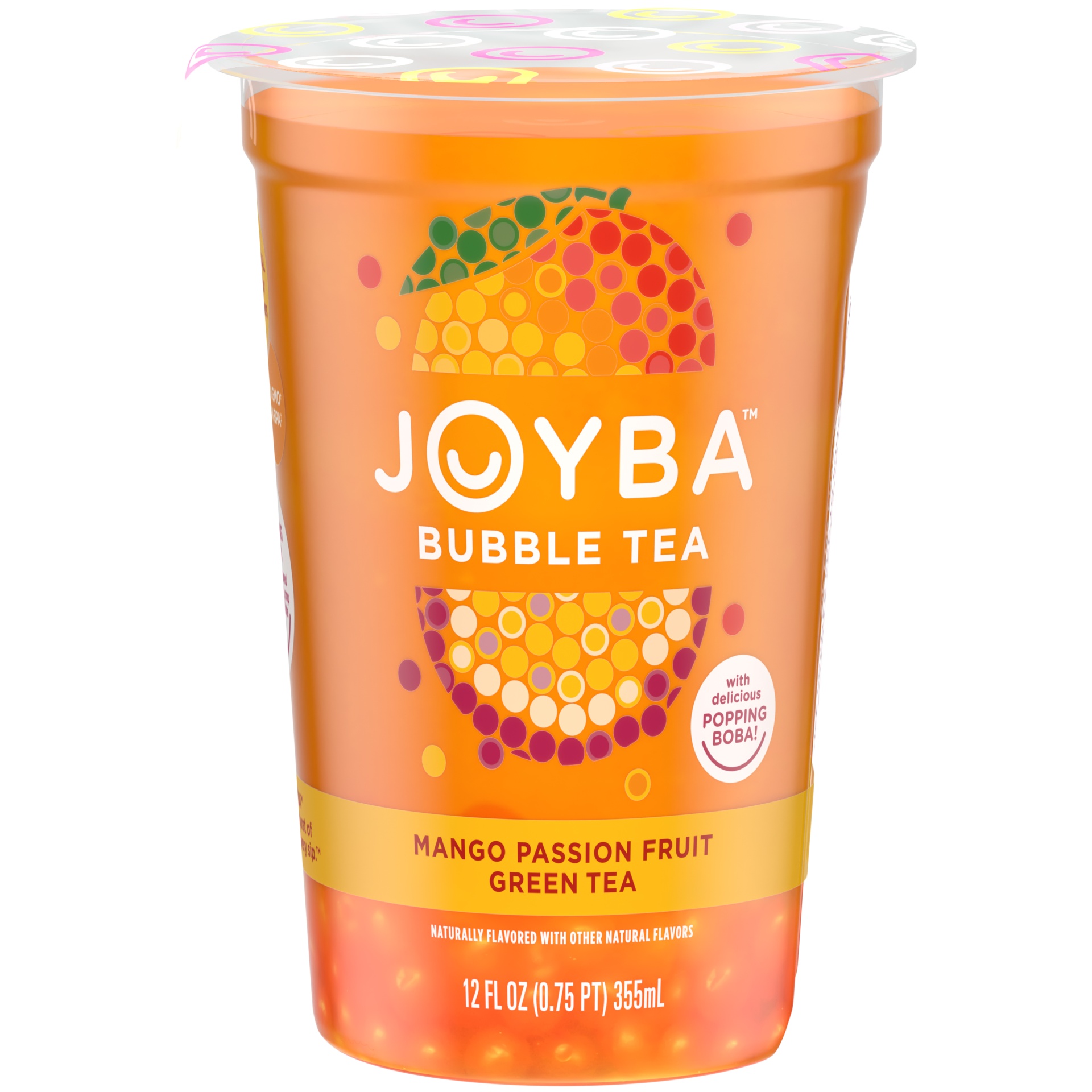 Joyba Mango Passion Fruit Green Tea Bubble Tea 12 fl oz 1 ct | Shipt