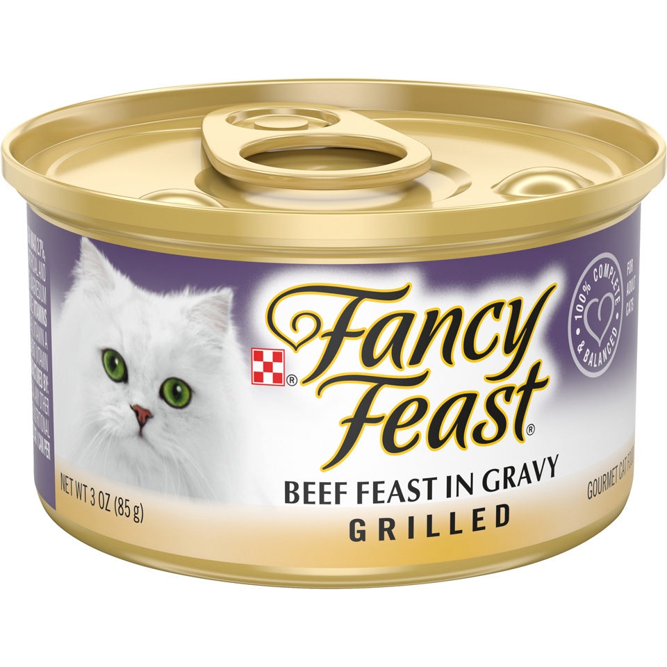 Fancy Feast Grilled Beef Feast In Gravy Cat Food 3 oz | Shipt
