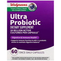 Walgreens Ultra Probiotic Capsules 60 ct | shipt
