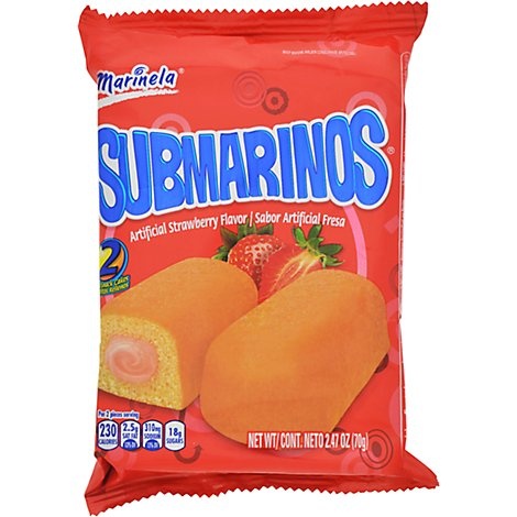 Marinela Submarino Strawberry 2.4 oz | Shipt