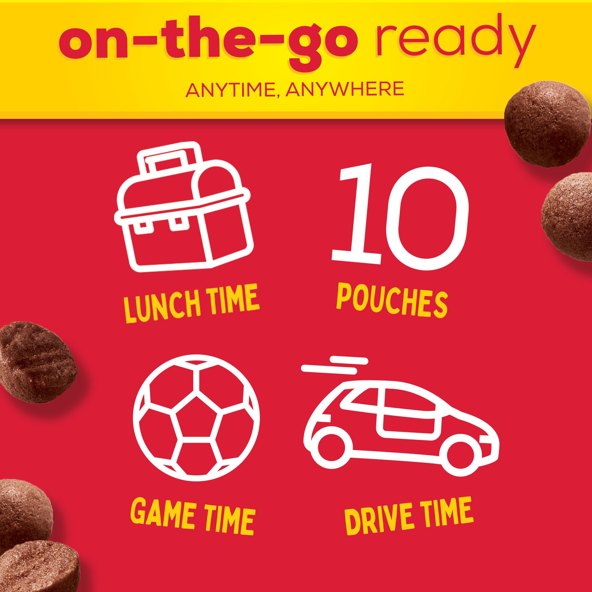 Krave Kellogg's Krave Mini Snax Crispy Cereal Snacks, Kids Snacks ...