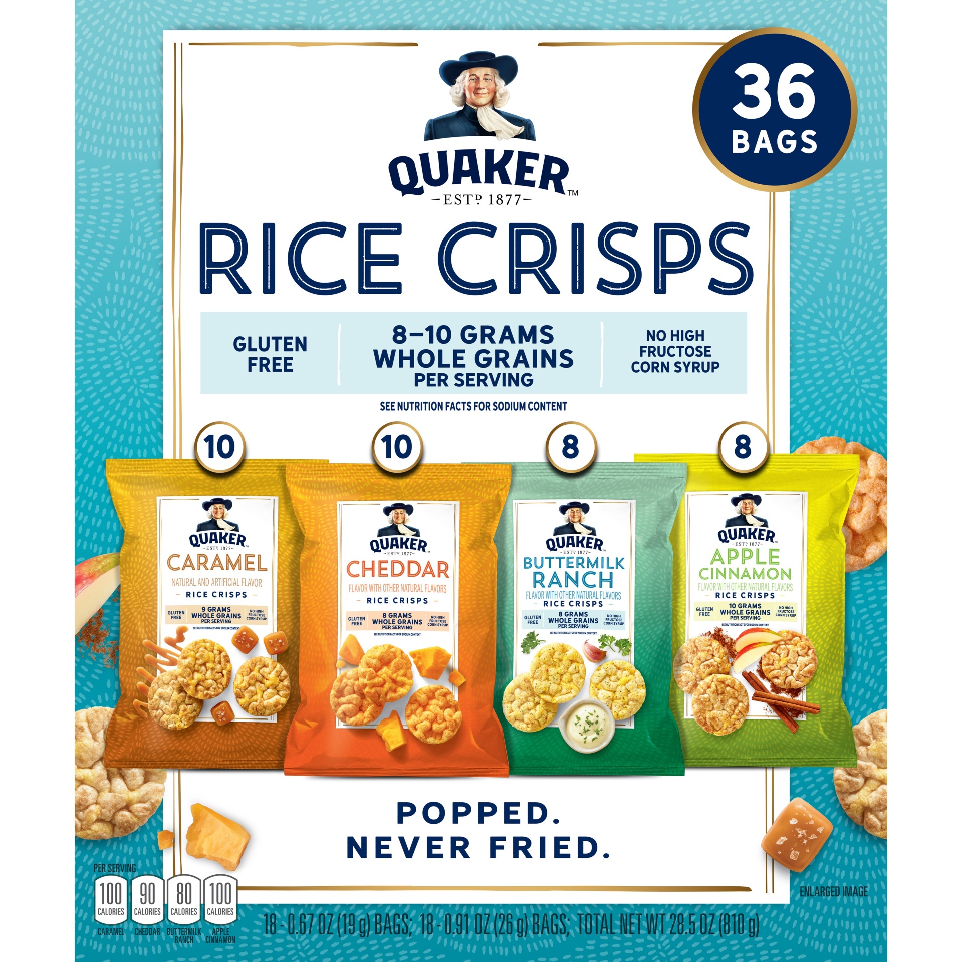 Quaker Rice Chips, Variety 28.5 oz | Shipt