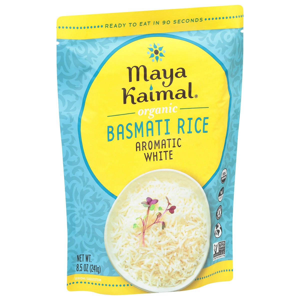 Maya Kaimal Organic Aromatic White Basmati Rice 8.5 oz 8.5 oz | shipt