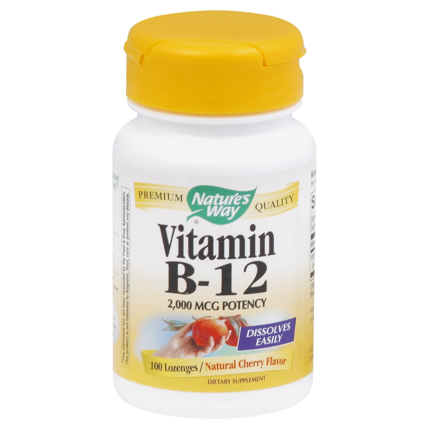 Nature's Way Vitamin B12 Natural Cherry Lozenges 100 ct | Shipt