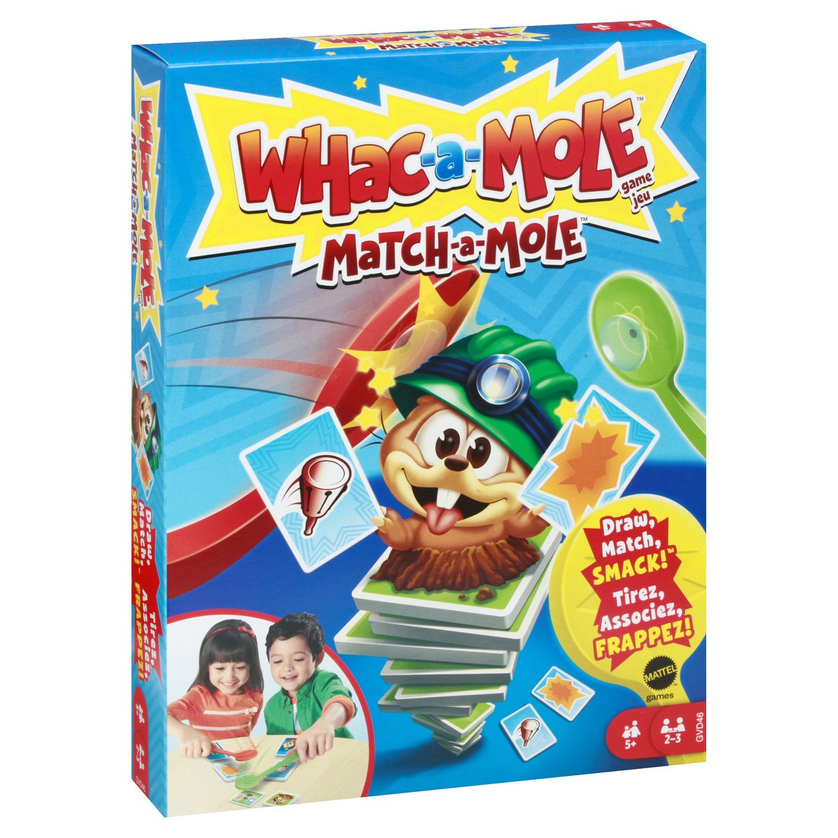 Mattel Whac-A-Mole Match-A-Mole Card Game 1 ct | Shipt