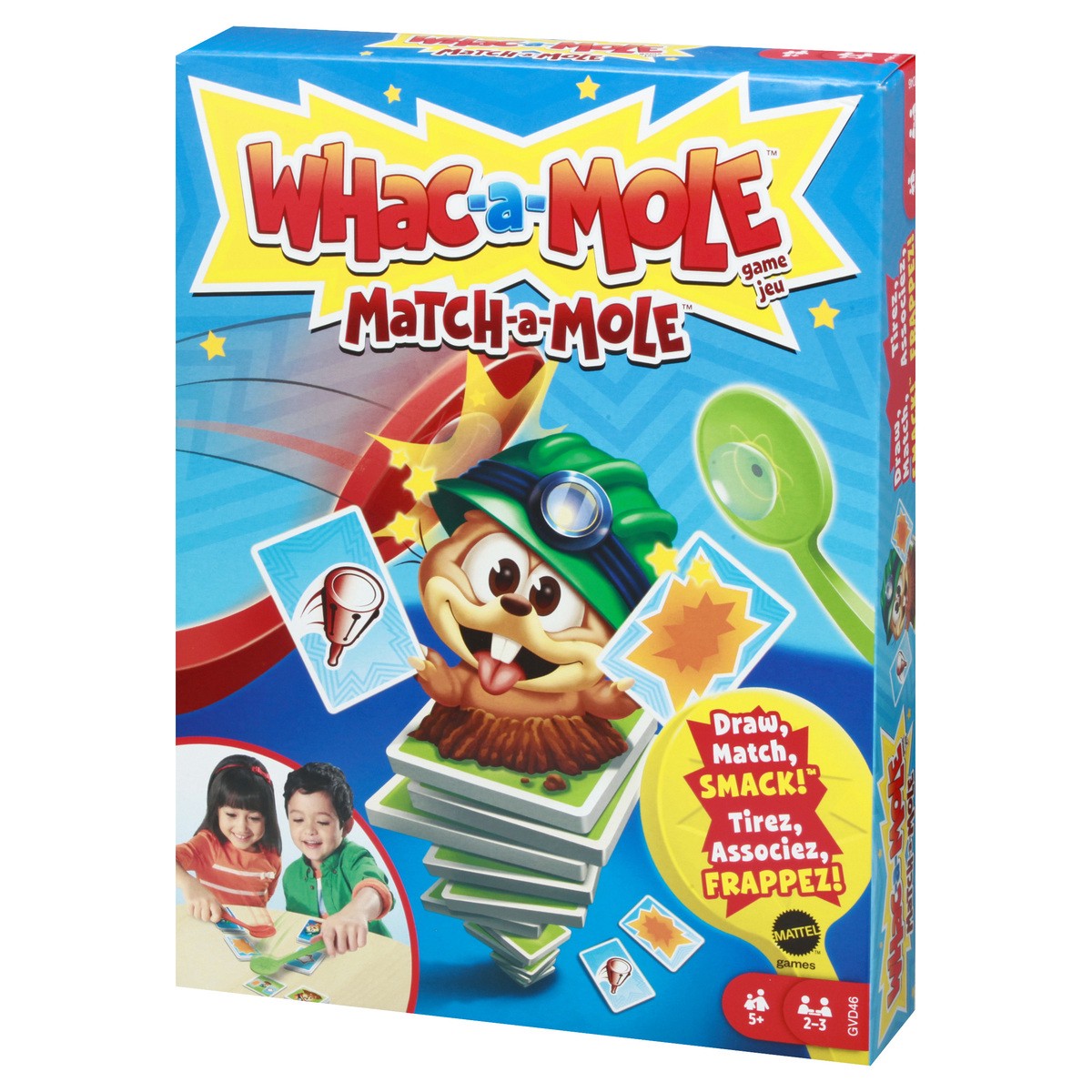 Mattel Whac-A-Mole Match-A-Mole Card Game 1 ct | Shipt