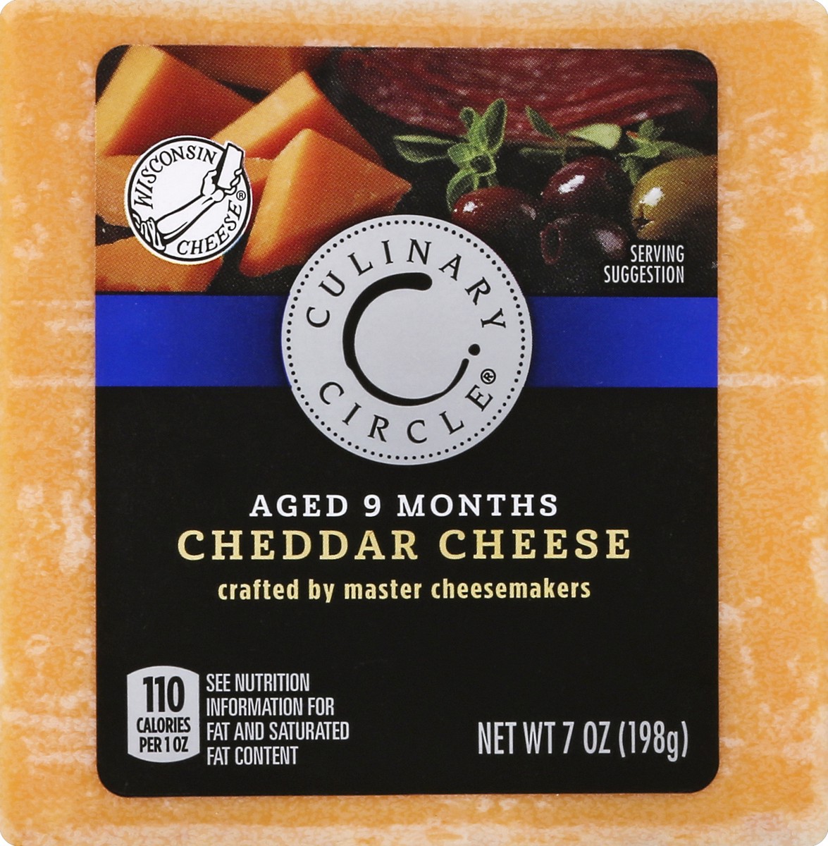 Culinary Circle Cheese, Cheddar- 7 oz 7 oz | Shipt