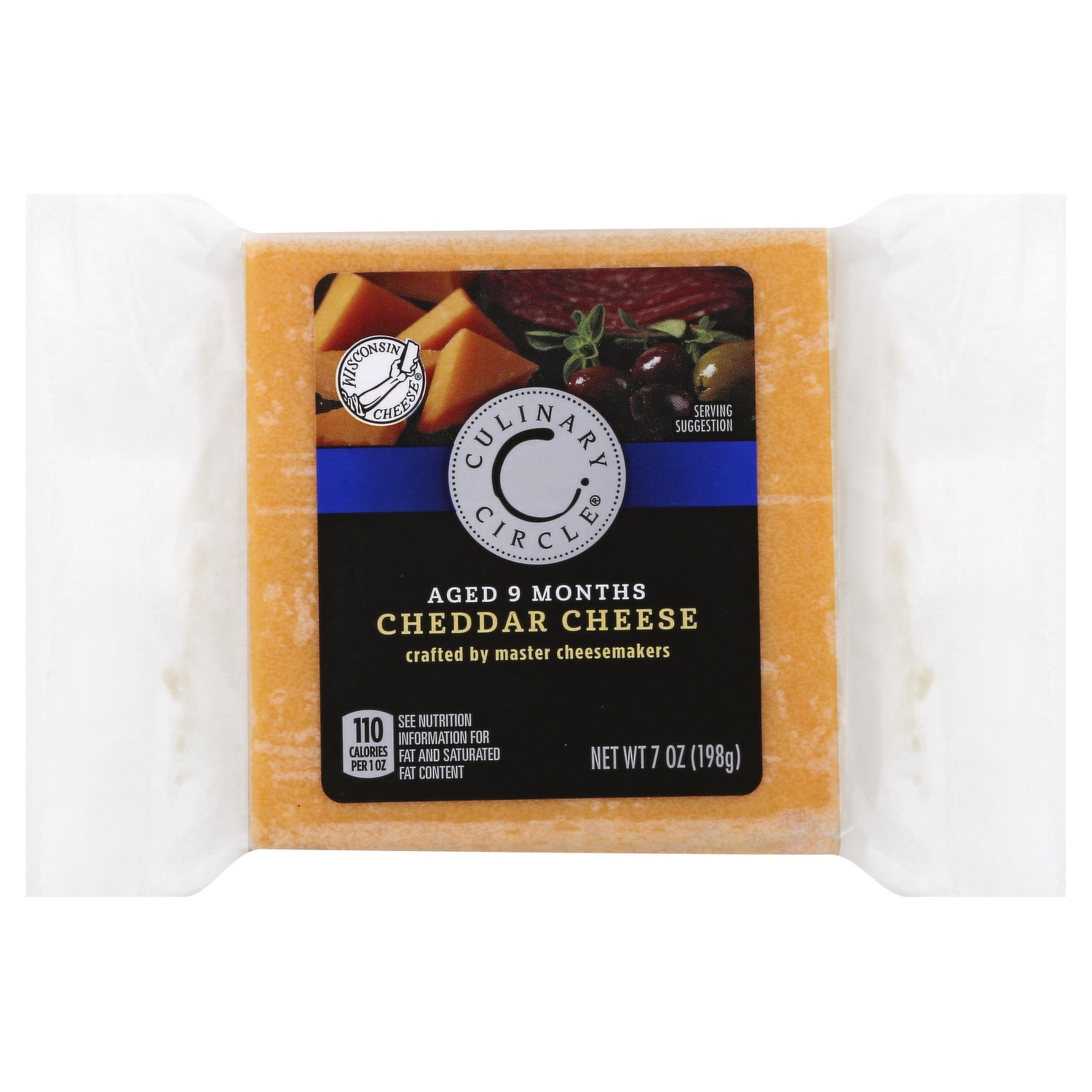Culinary Circle Cheese, Cheddar- 7 oz 7 oz | Shipt