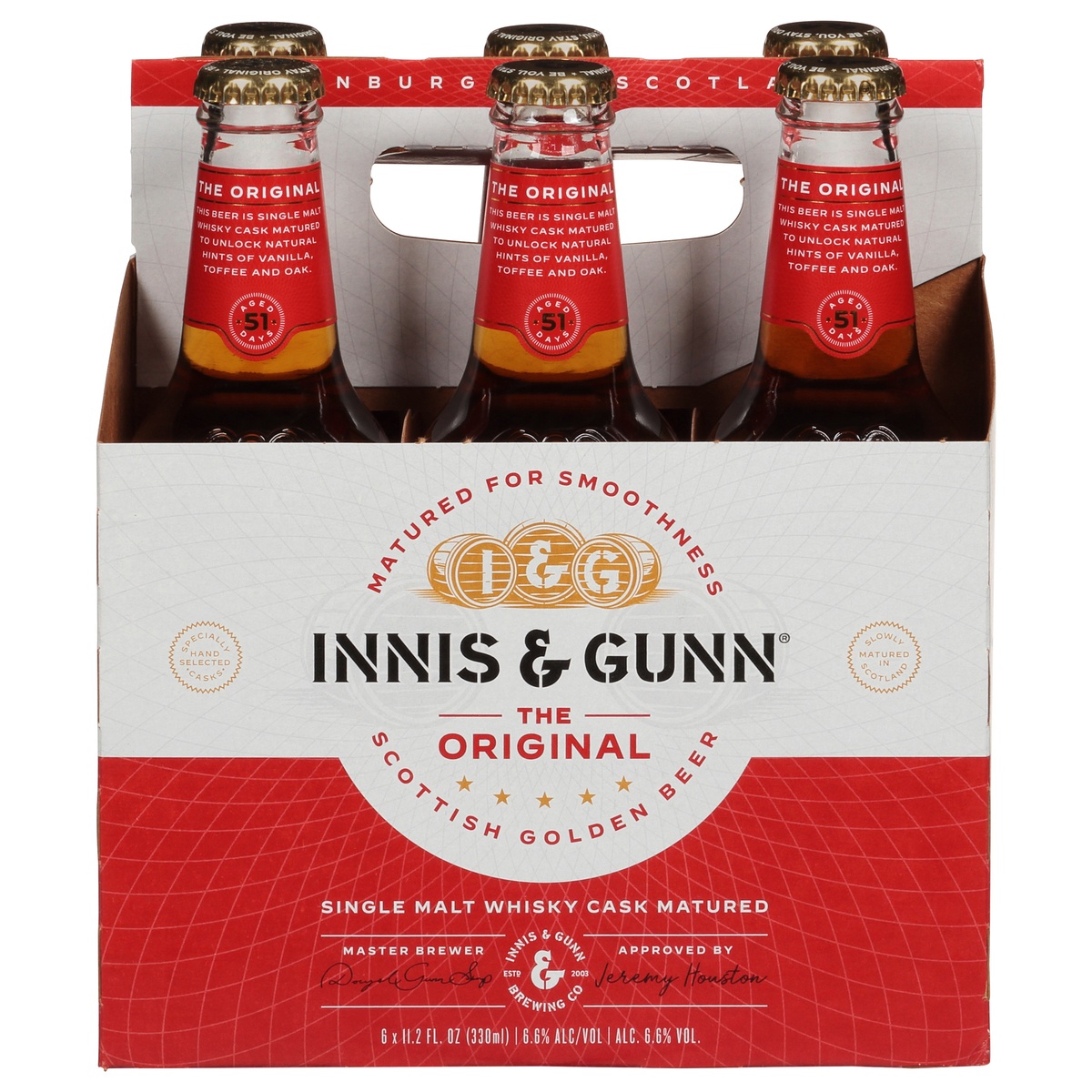 Innis & Gunn The Original Scottish Golden Beer 6 - 11.2 fl oz Bottles 6 ...