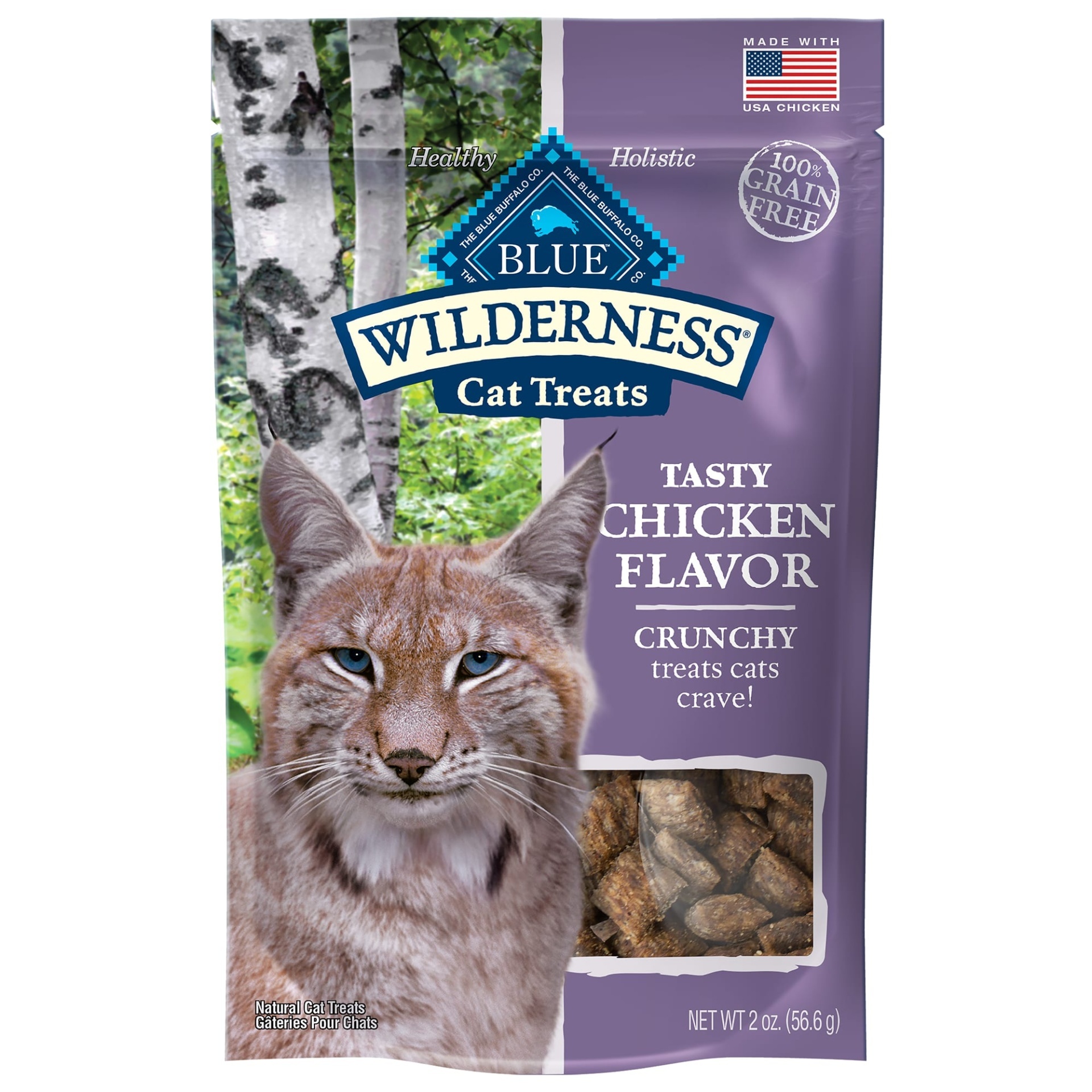 Blue Wilderness Chicken Flavor Cat Treats 2 oz | Shipt