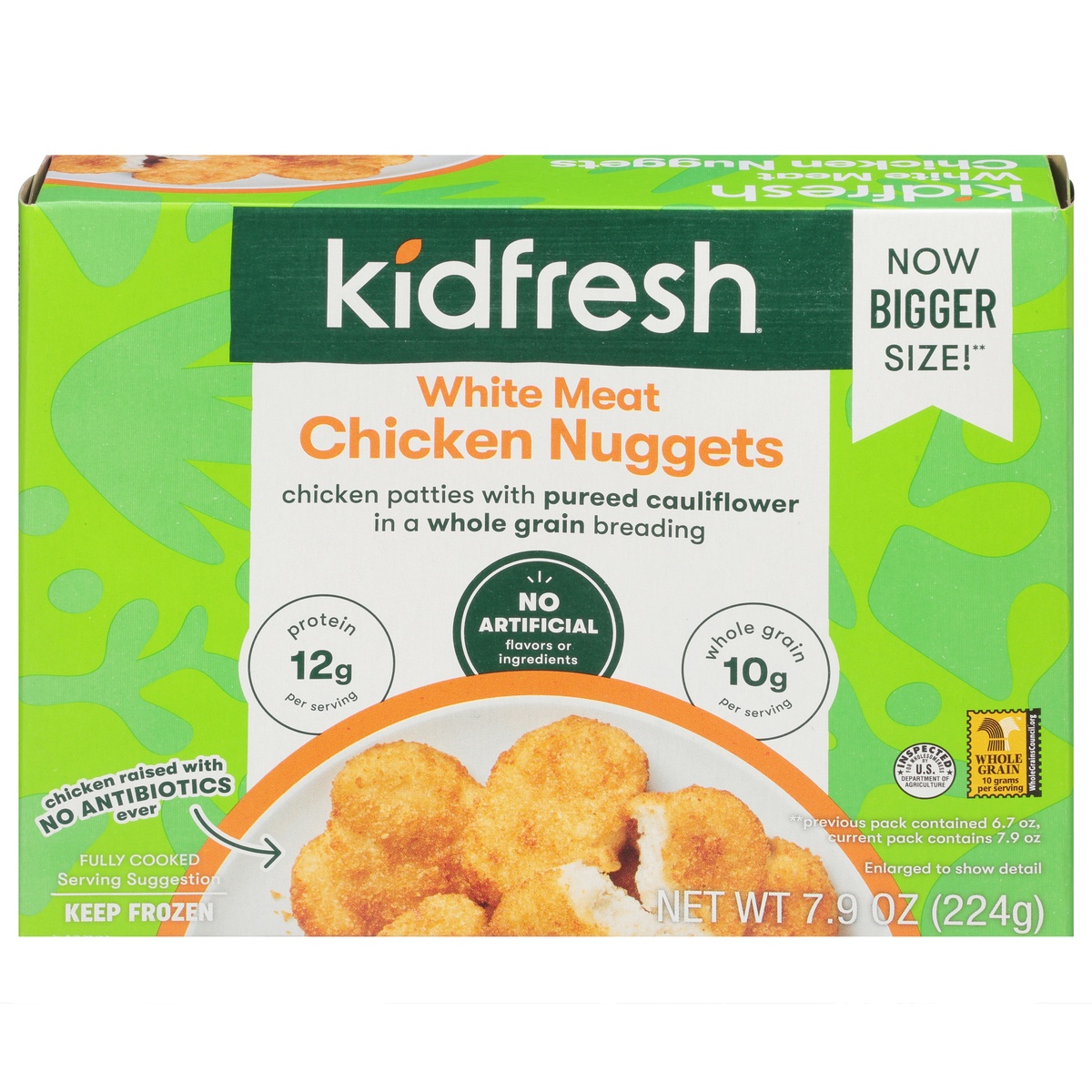 Kidfresh White Meat Chicken Nuggets 8 oz 8 oz | Shipt