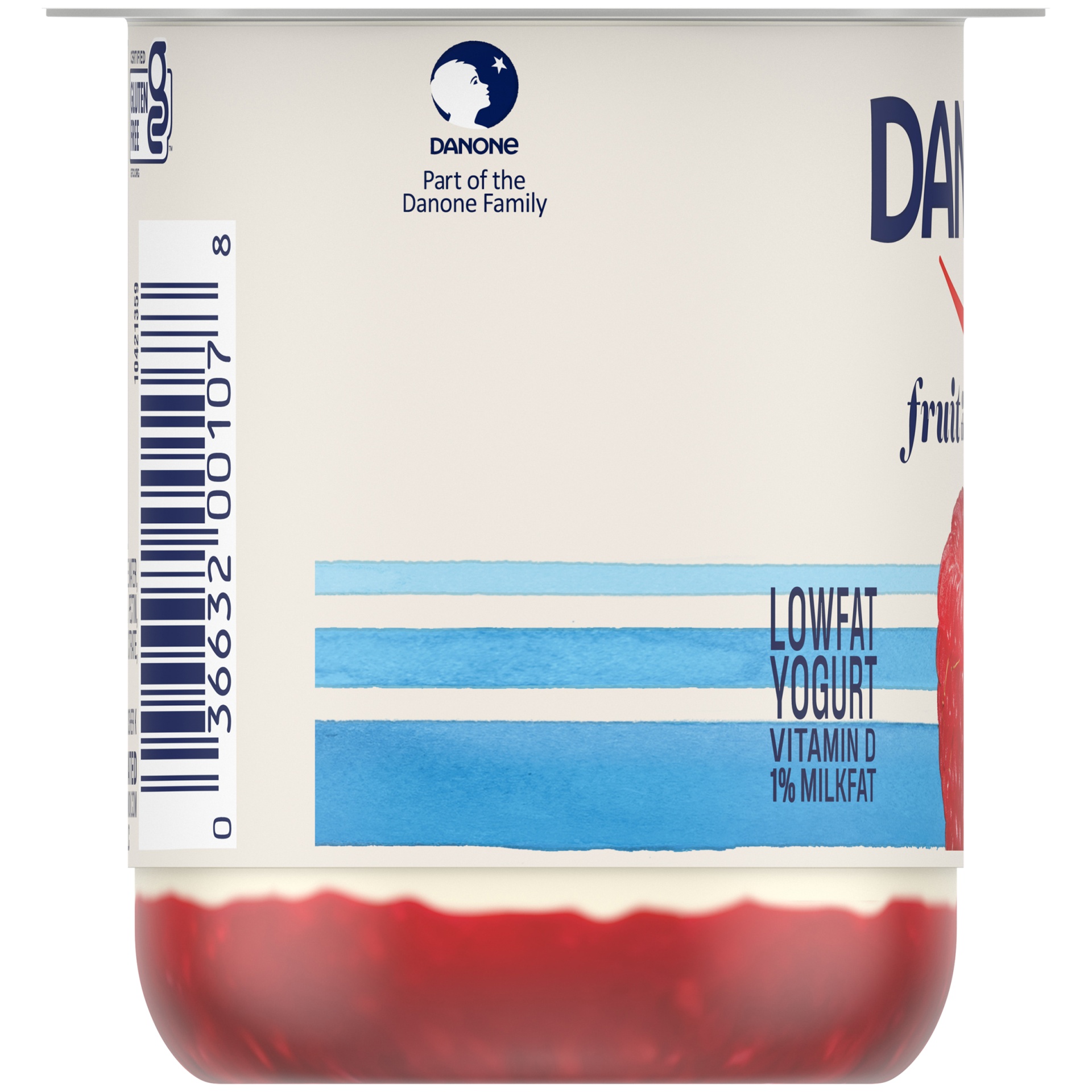 Dannon Fruit on the Bottom Raspberry Yogurt 5.3 oz | Shipt