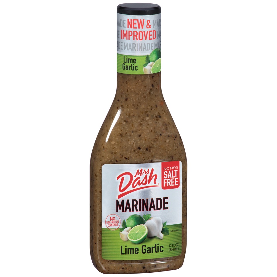 Mrs. Dash Marinade Salt-Free Lime Garlic 12 fl oz | Shipt