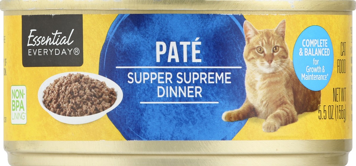 Essential Everyday Cat Food, Pate, Supper Supreme Dinner 5.5 oz | Shipt