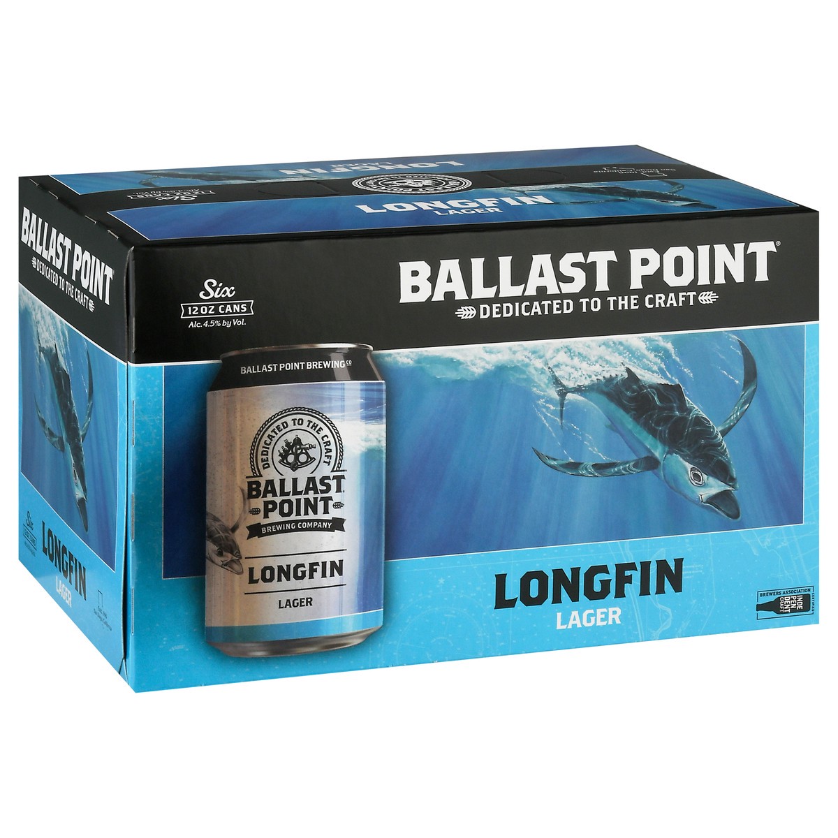 Ballast Point Ballest Point Longfin Lager 6 ct; 12 oz | shipt