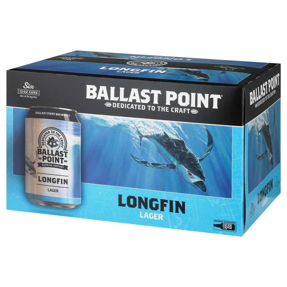 Ballast Point Ballest Point Longfin Lager 6 ct; 12 oz | shipt