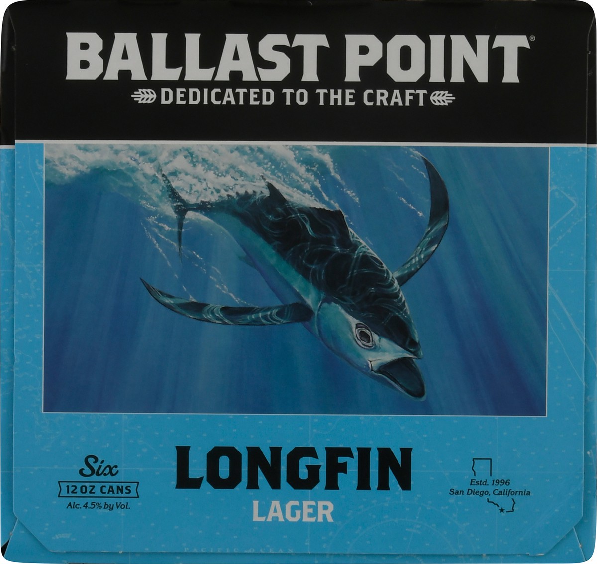Ballast Point Ballest Point Longfin Lager 6 ct; 12 oz | shipt