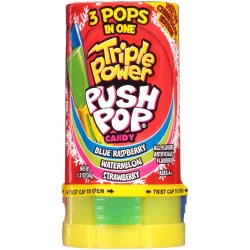 Push Pop Holiday Triple Power Sucker - 1.2oz 1.2 oz | shipt