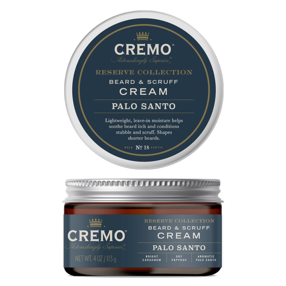 Cremo Palo Santo Beard & Scruff Cream - 4oz 4 oz | Shipt