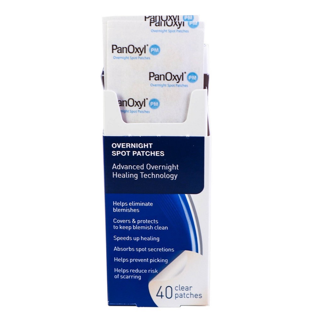 PanOxyl PM Overnight Clear Spot Patches 40 ea 40 ct | Shipt