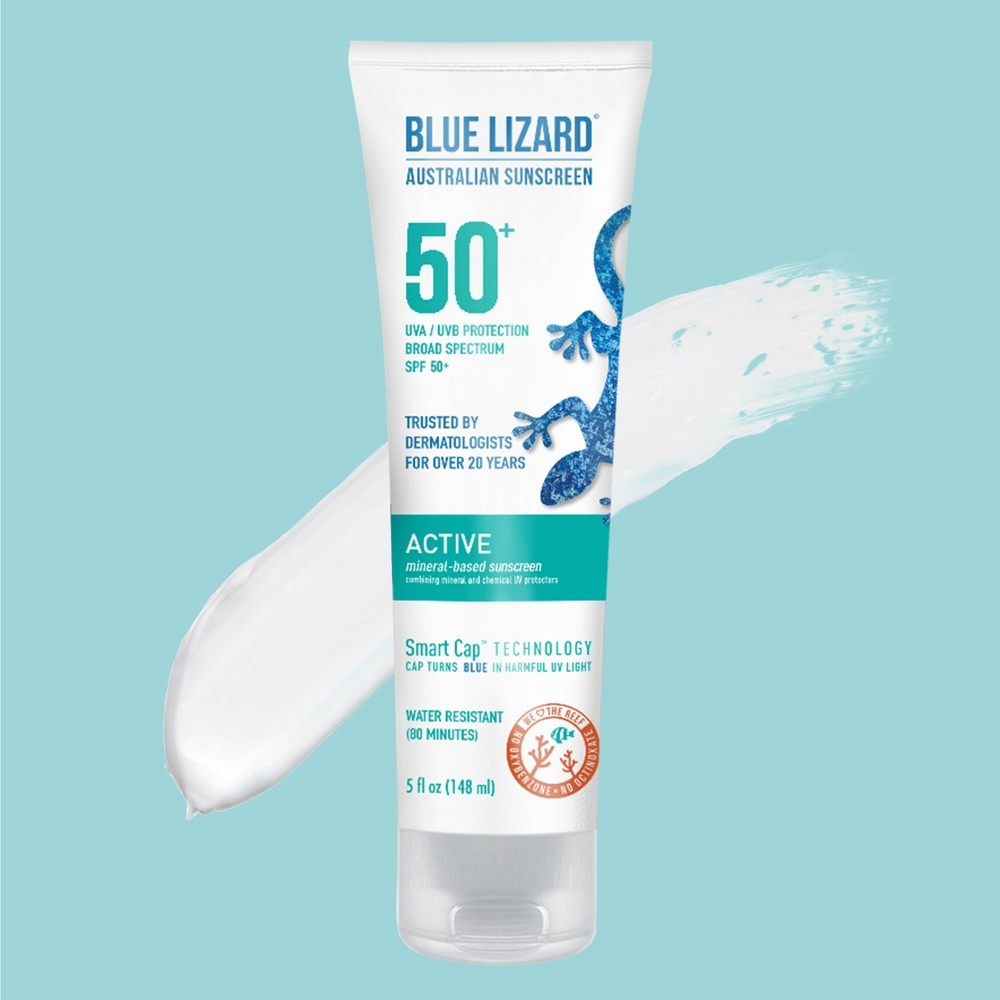 Blue Lizard Active Mineral-Based Sunscreen Lotion - SPF 50 ct; 5 fl oz ...