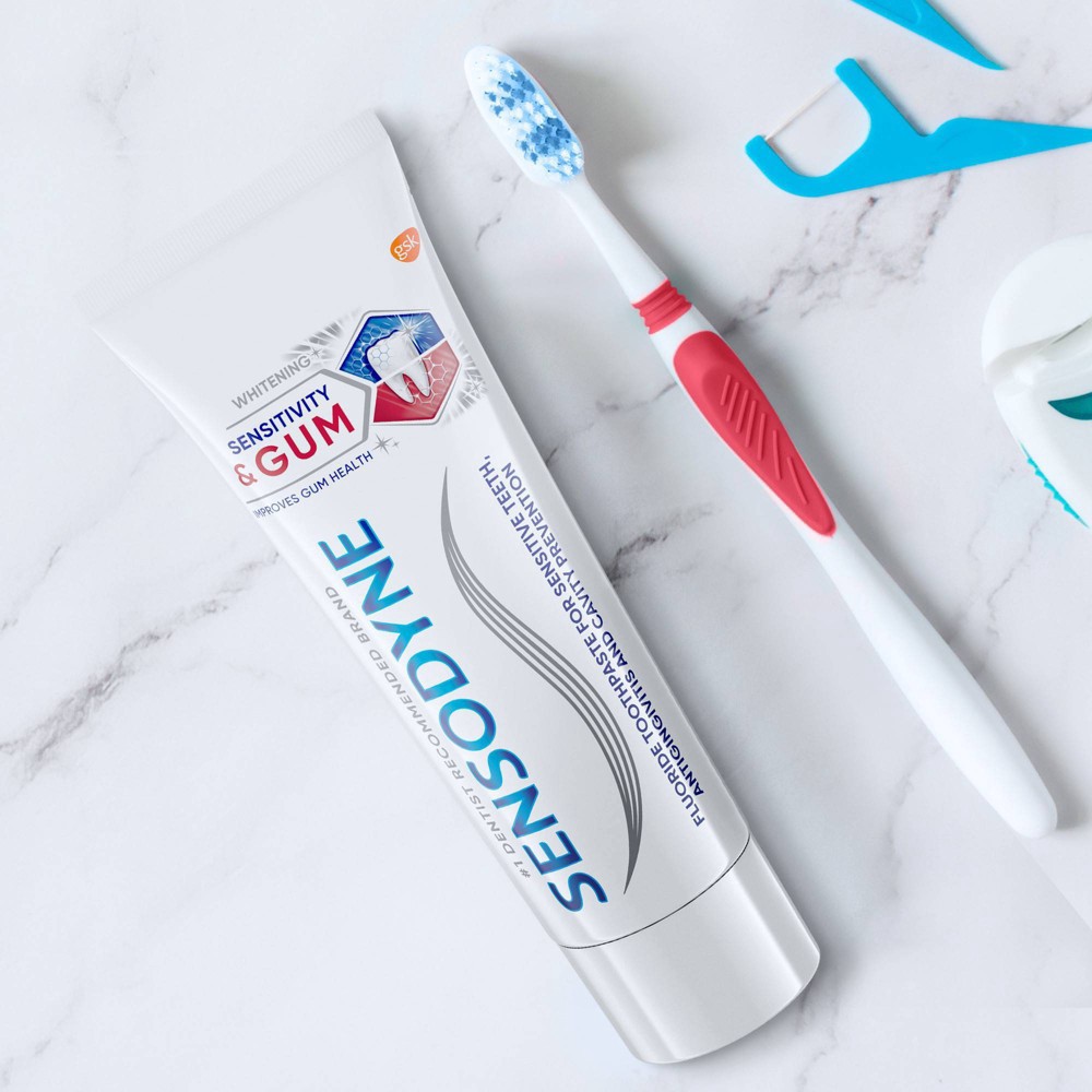 Sensodyne Sensitivity & Gum Whitening Toothpaste - 3.4oz/2pk 6.8 oz | Shipt