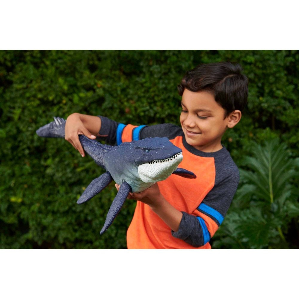 Jurassic World Camp Cretaceous Ocean Protector Mosasaurus Figure 1 ct ...