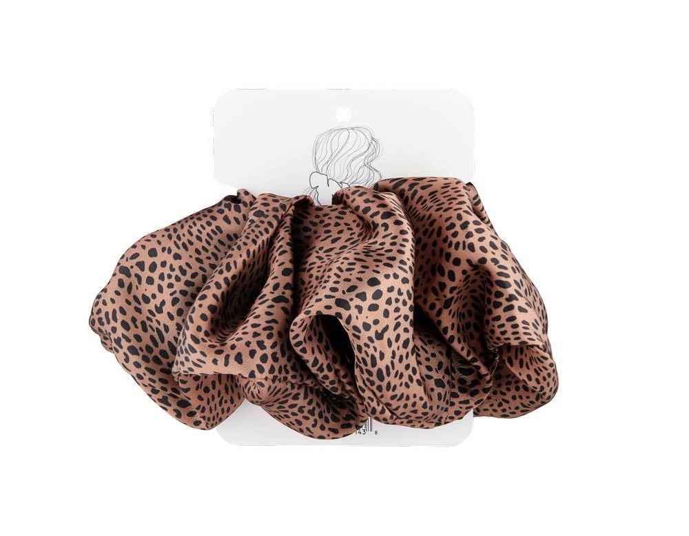Kristin Ess Oversized Scrunchie - Cheetah 1 ct | Shipt