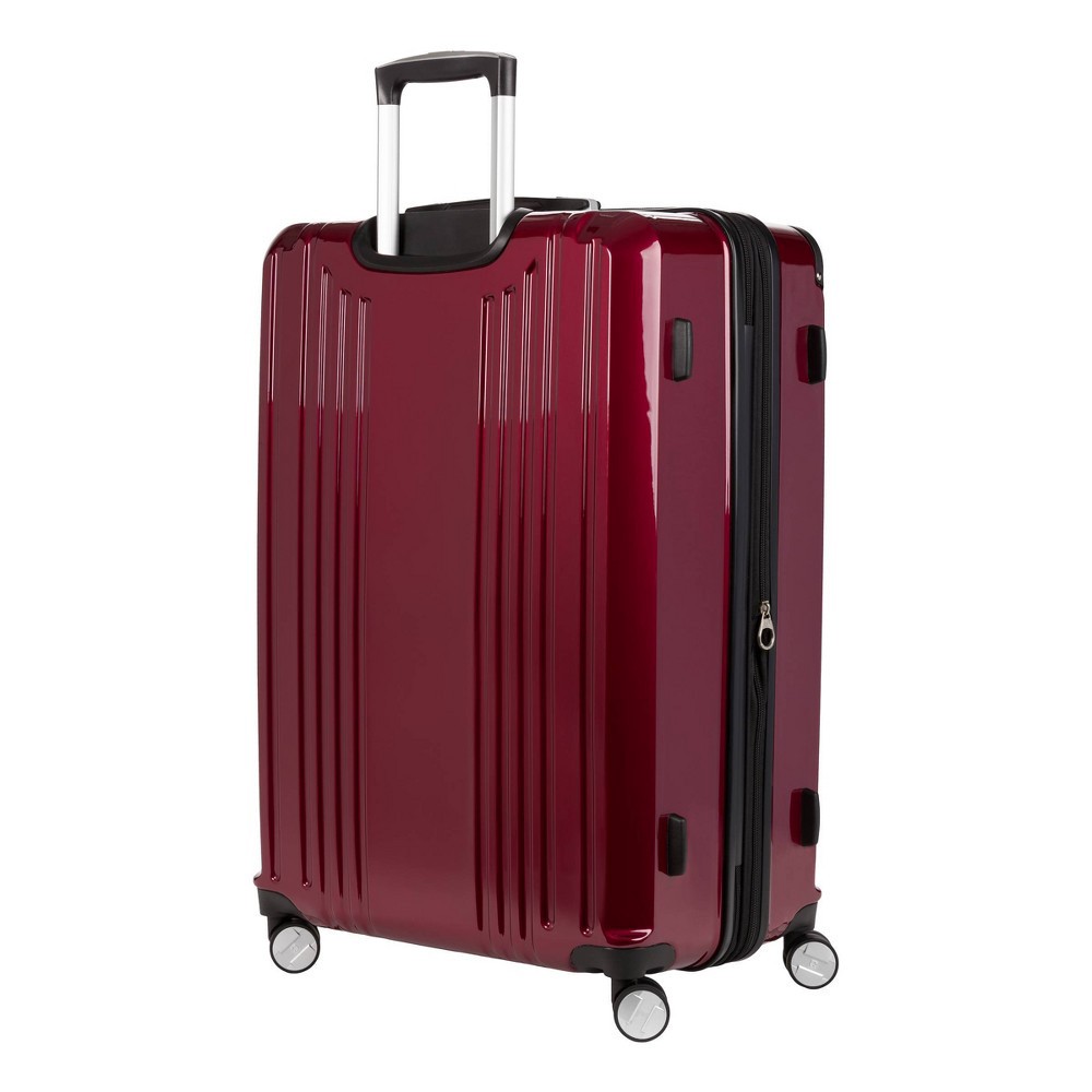 SWISSGEAR Spartan Hardside Large Checked Suitcase - Red 1 ct | Shipt