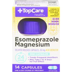 TopCare Esomeprazole Magnesium 20 Mg Acid Reducer Mini Delayed Release ...