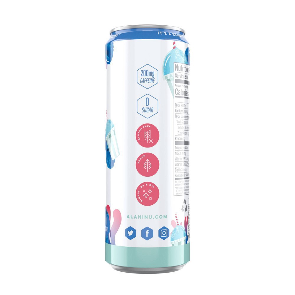 Alani Nu Alani Blue Slush Energy Drink - 12 fl oz Can 12 fl oz | Shipt