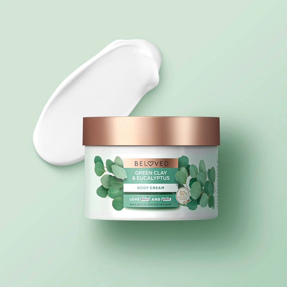 Beloved Green Clay & Eucalyptus Body Cream Lotion - 10oz 10 oz | shipt
