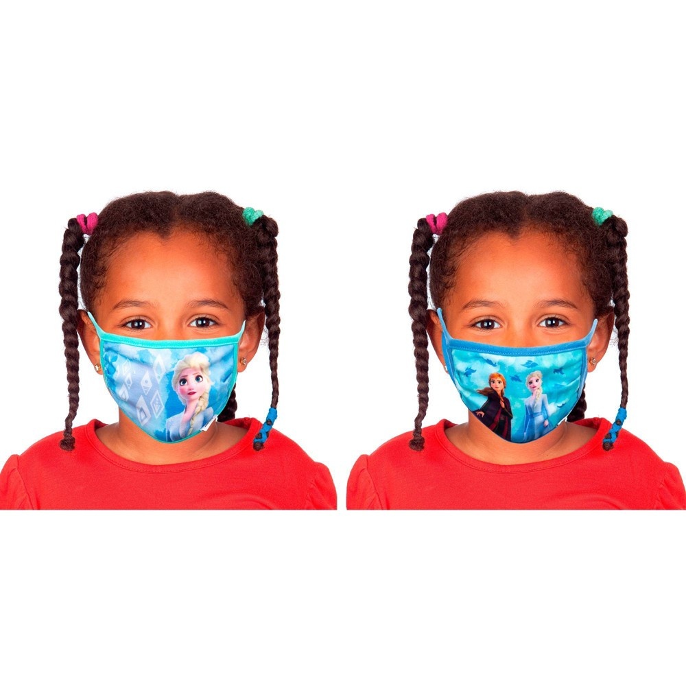 Disney Frozen Girls' Face Covering 2 ct | Shipt
