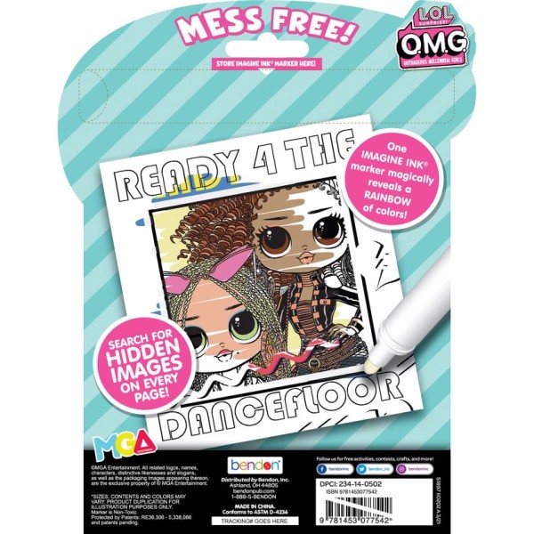 Max Green Alchemy Lol Surprise Magic Ink Pictures Book With Imagine Ink ...