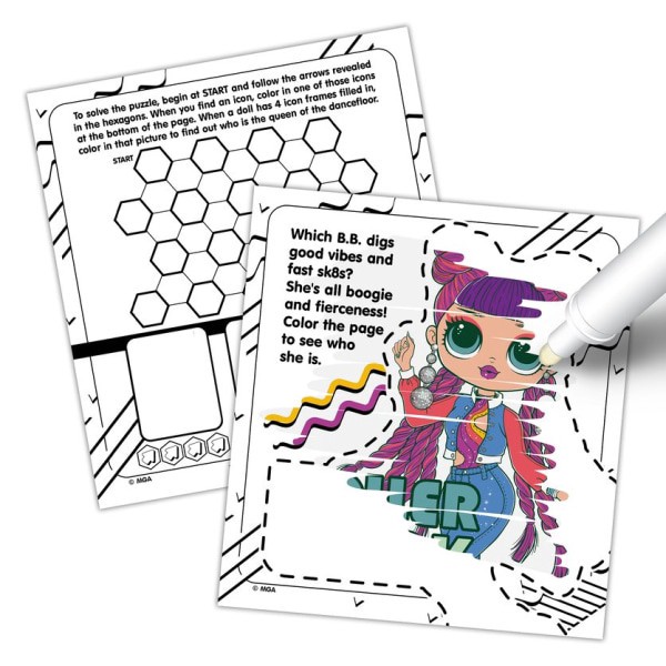Max Green Alchemy Lol Surprise Magic Ink Pictures Book With Imagine Ink ...