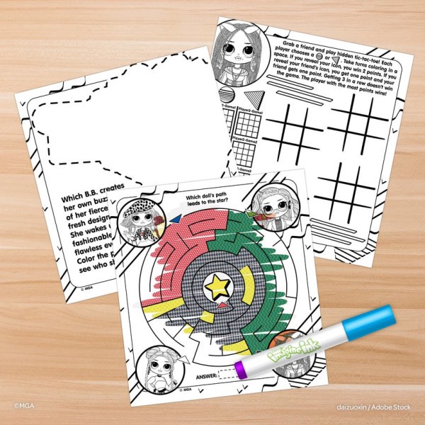 Max Green Alchemy Lol Surprise Magic Ink Pictures Book With Imagine Ink ...