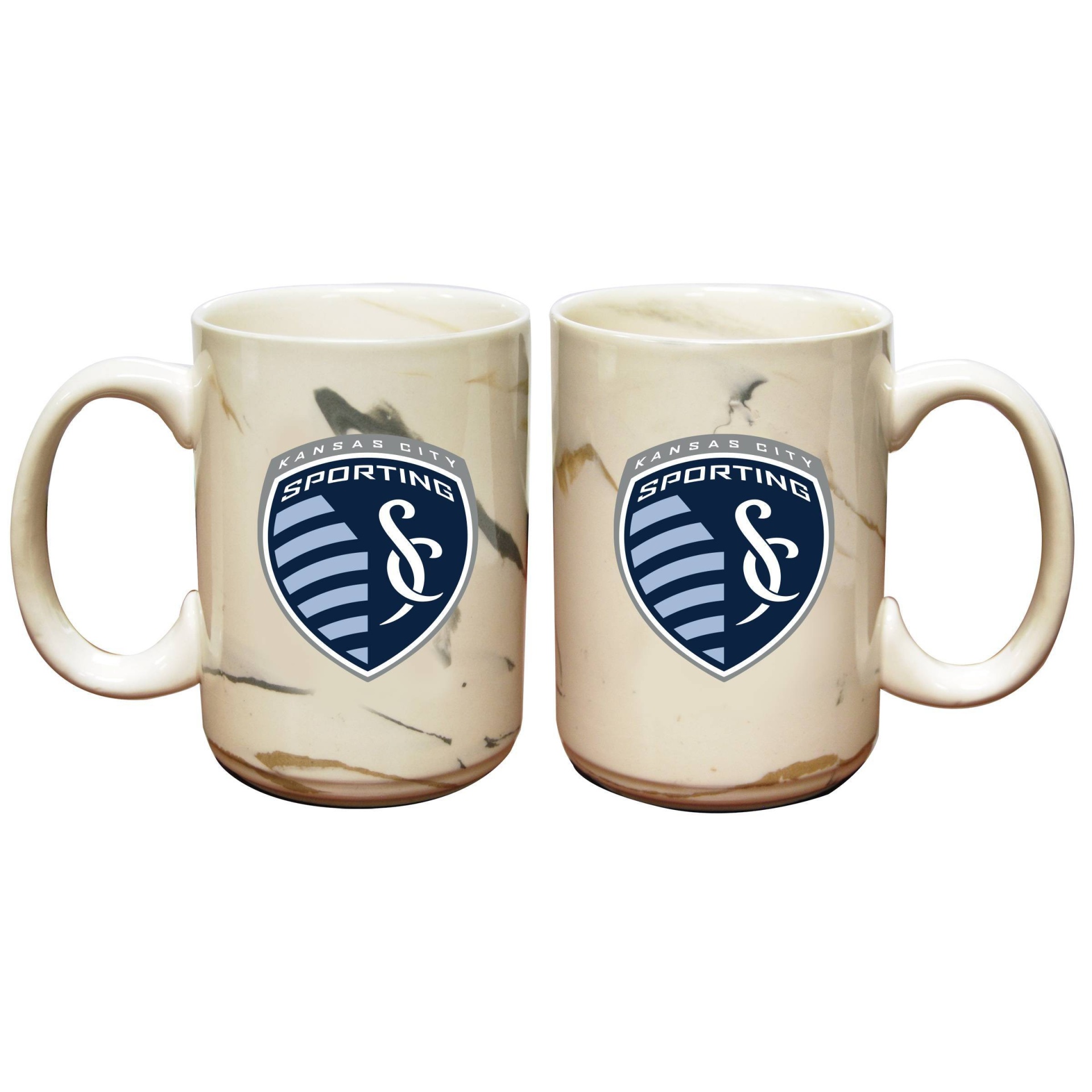 MLS Sporting Kansas City Ceramic Marble Mug 15 oz | Shipt