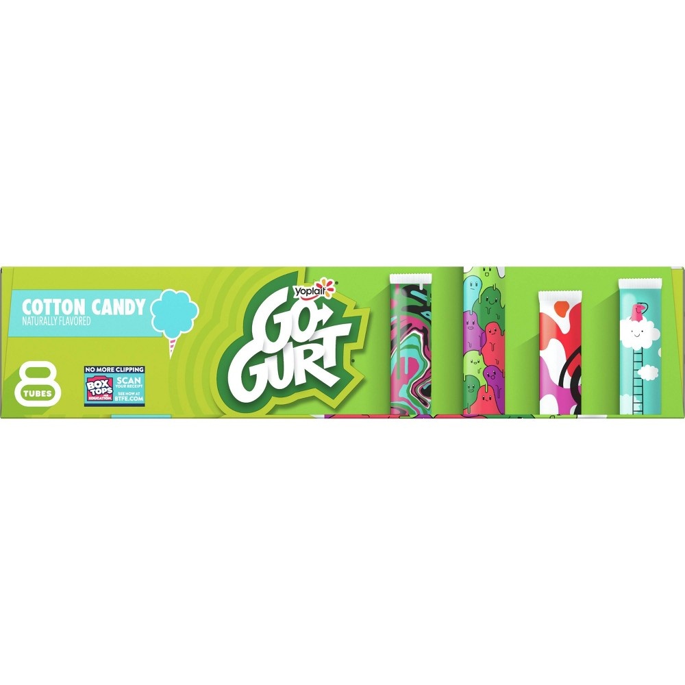 Go-GURT Cotton Candy Kids' Yogurt - 16oz/8ct 8 ct; 16 oz | Shipt