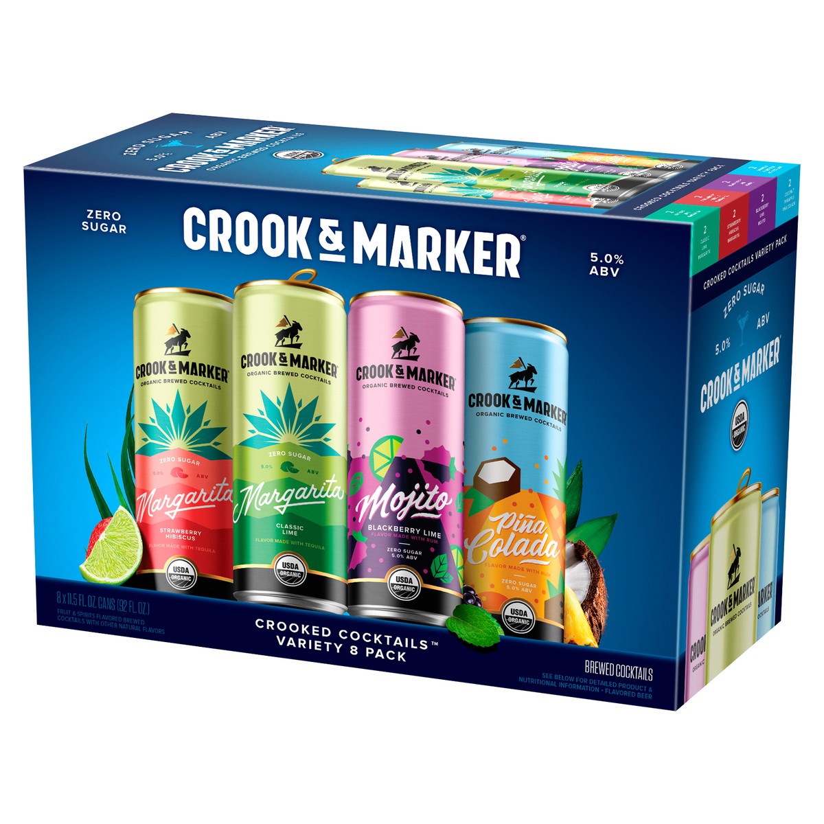 Crook & Marker Variety Pack Cocktails 8Pk Cans 8 ct; 12 oz | Shipt