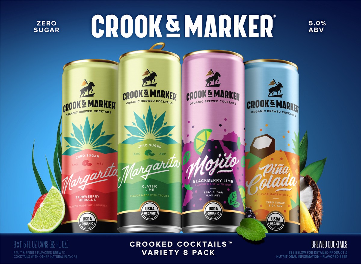 Crook & Marker Variety Pack Cocktails 8Pk Cans 8 ct; 12 oz | Shipt