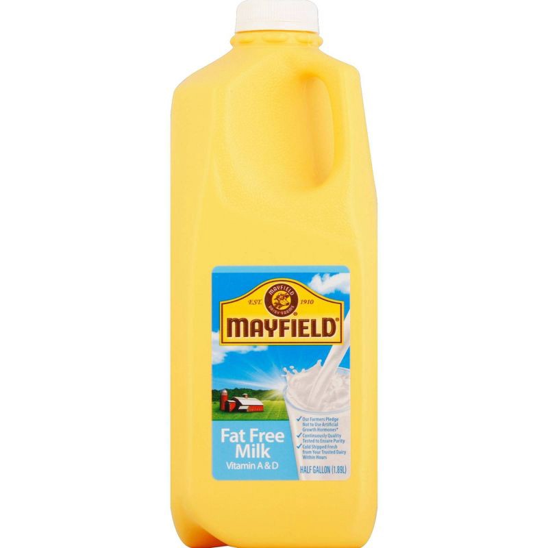 Mayfield Skim Milk - 0.5gal 1/2 gal | Shipt