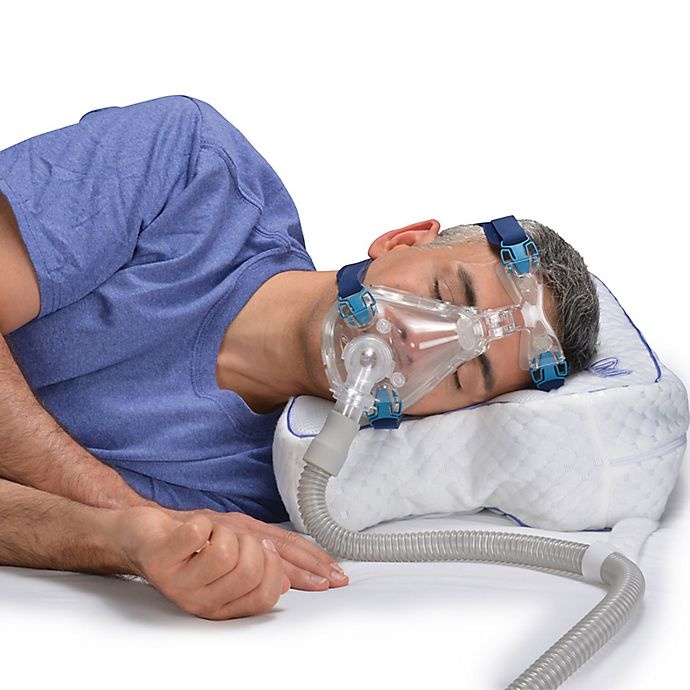 Contour Living CPAP MAX 2.0 Orthopedic Airway Alignment Pillow - White ...