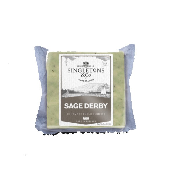 Singleton's Sage Derby Cheese 7 oz | shipt