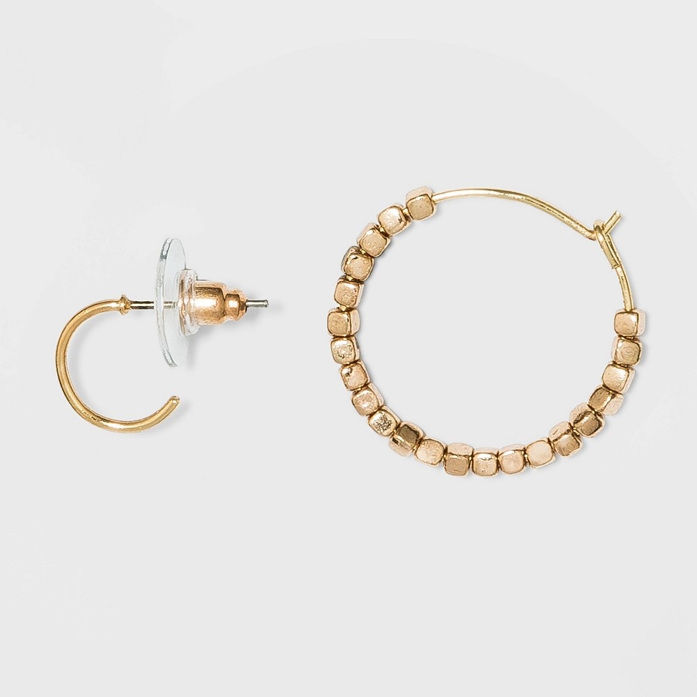 Multi Plate and Acrylic Stone Stud Earring Set - Wild Fable 30 ct | Shipt