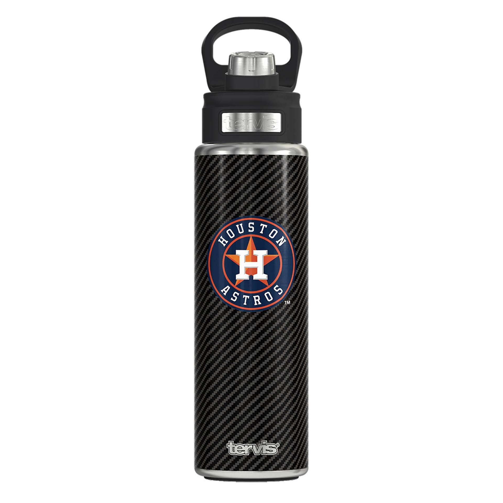 MLB Houston Astros Stainless Steel Water Bottle 24 oz | shipt