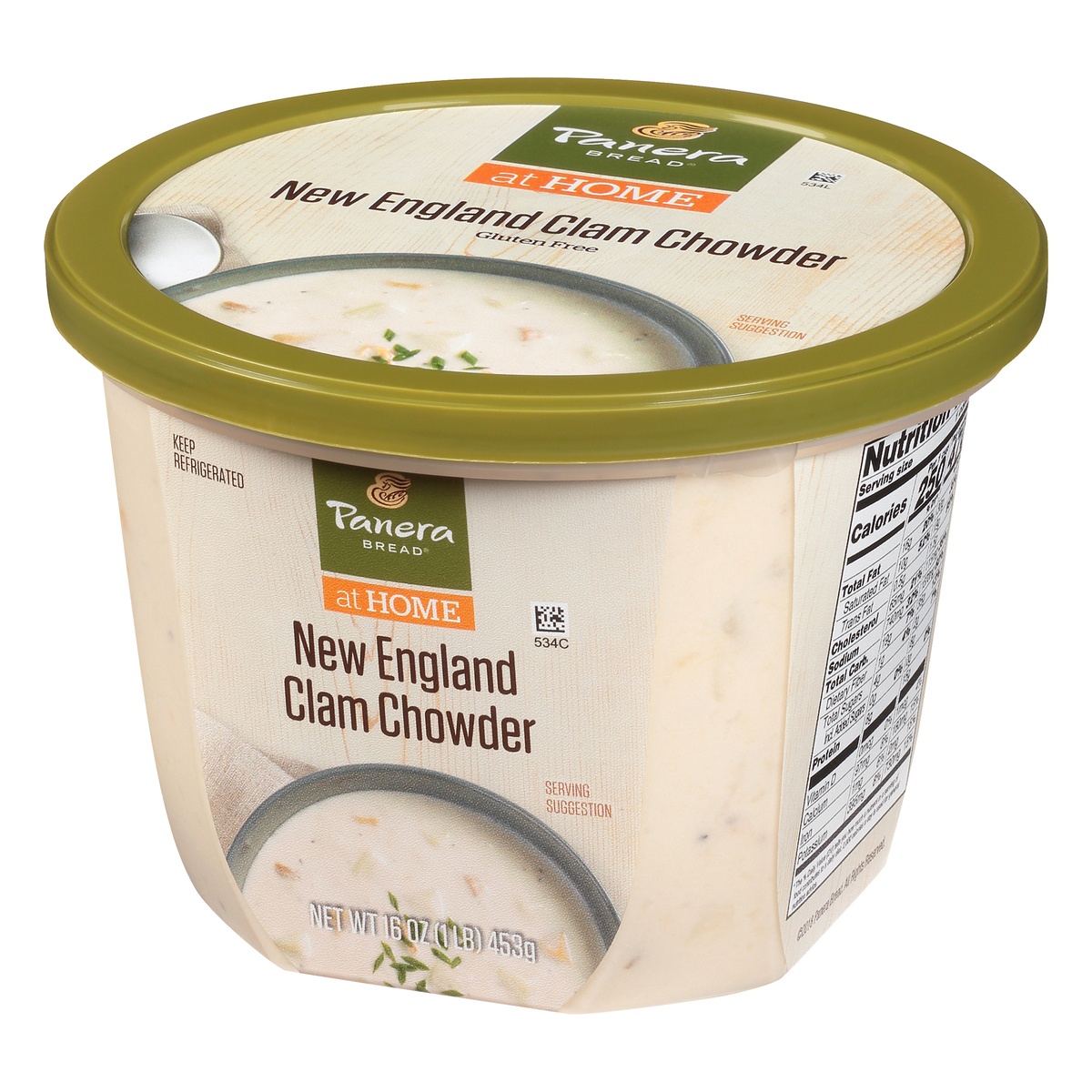 Panera Bread At Home New England Clam Chowder 16 oz | Shipt