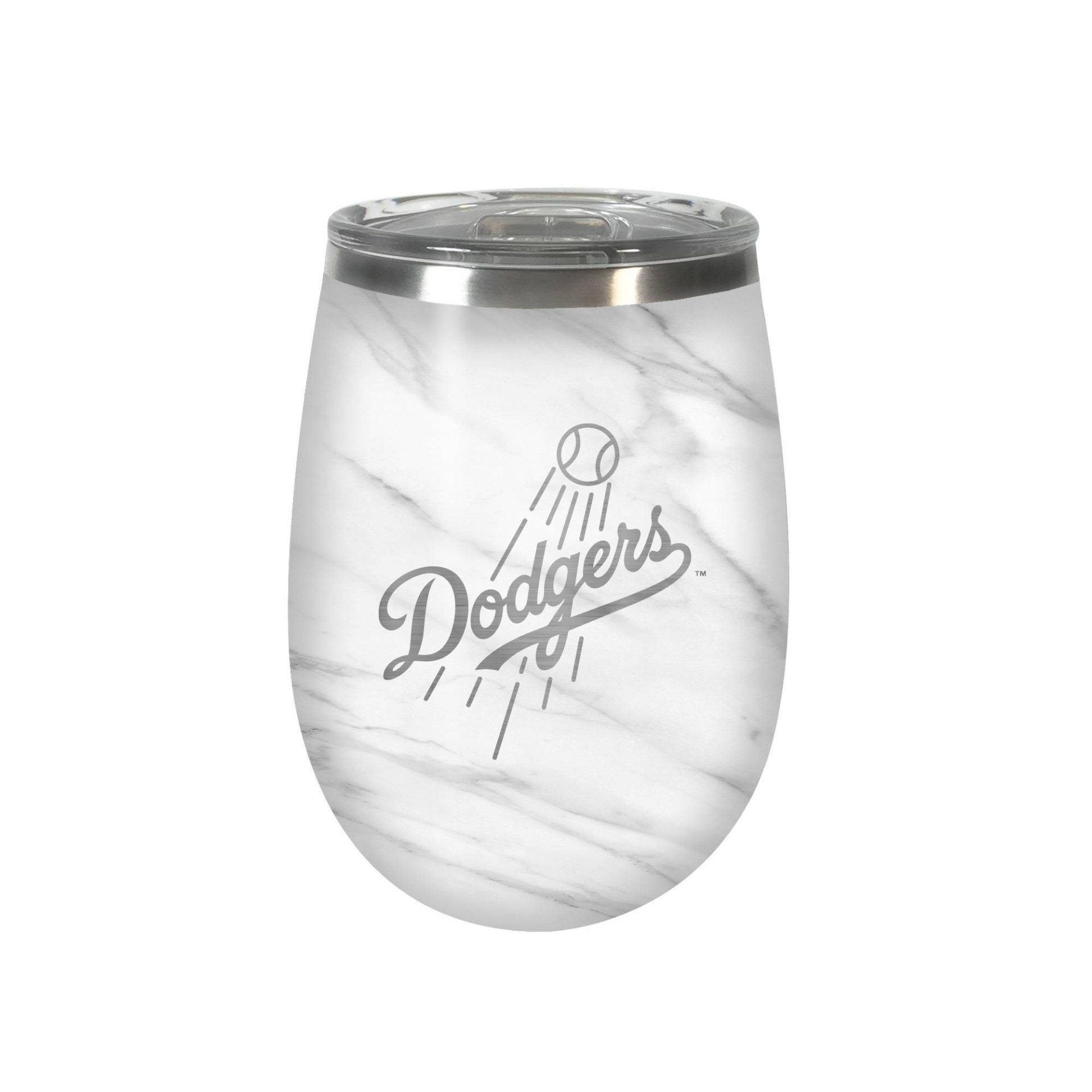 MLB Los Angeles Dodgers Marble Wine Tumbler 10 oz | shipt
