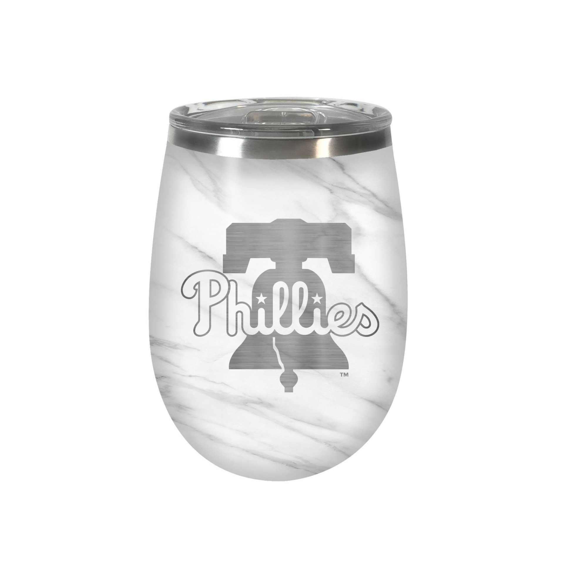 MLB Philadelphia Phillies Marble Wine Tumbler 10 oz | Shipt