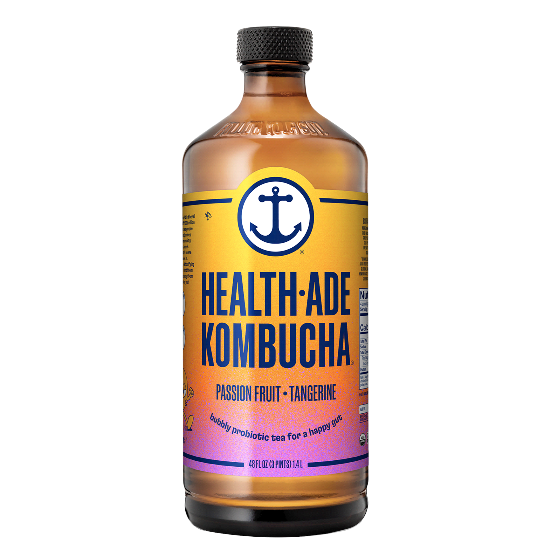 Health-Ade Passion Fruit Tangerine Kombucha 48 48 oz | Shipt