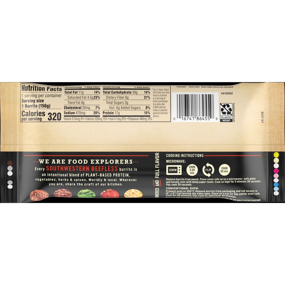 SWEET EARTH NATURAL FOODS Sweet Earth Frozen Southwestern Beefless ...